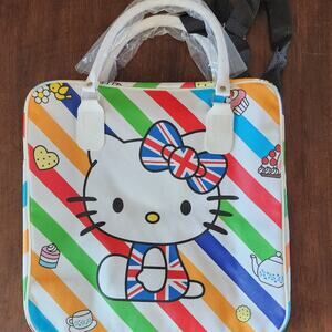 Hello Kitty | Bags | Hello Kitty Travel Bag Large Compartment Brightly ...